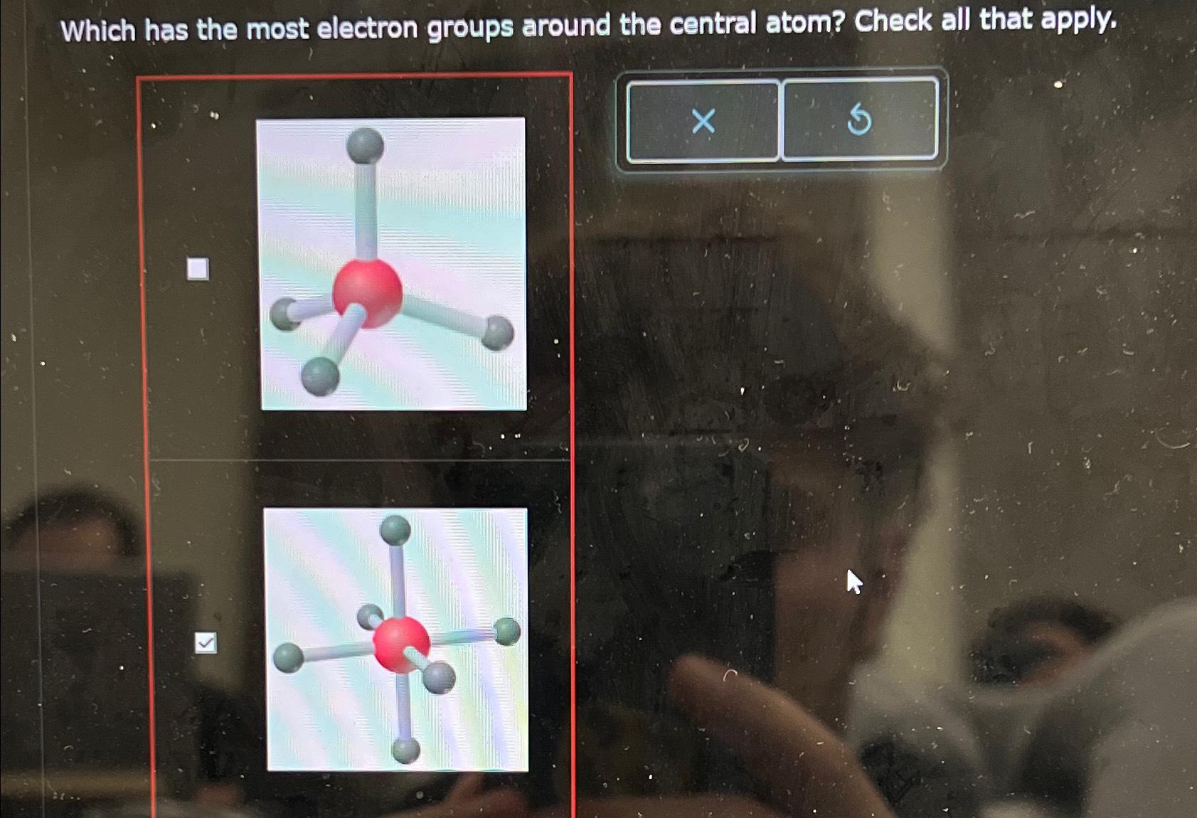 Solved Which has the most electron groups around the atom? | Chegg.com