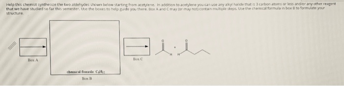 Solved Help this chemist synthesize the two aldehydes shown | Chegg.com