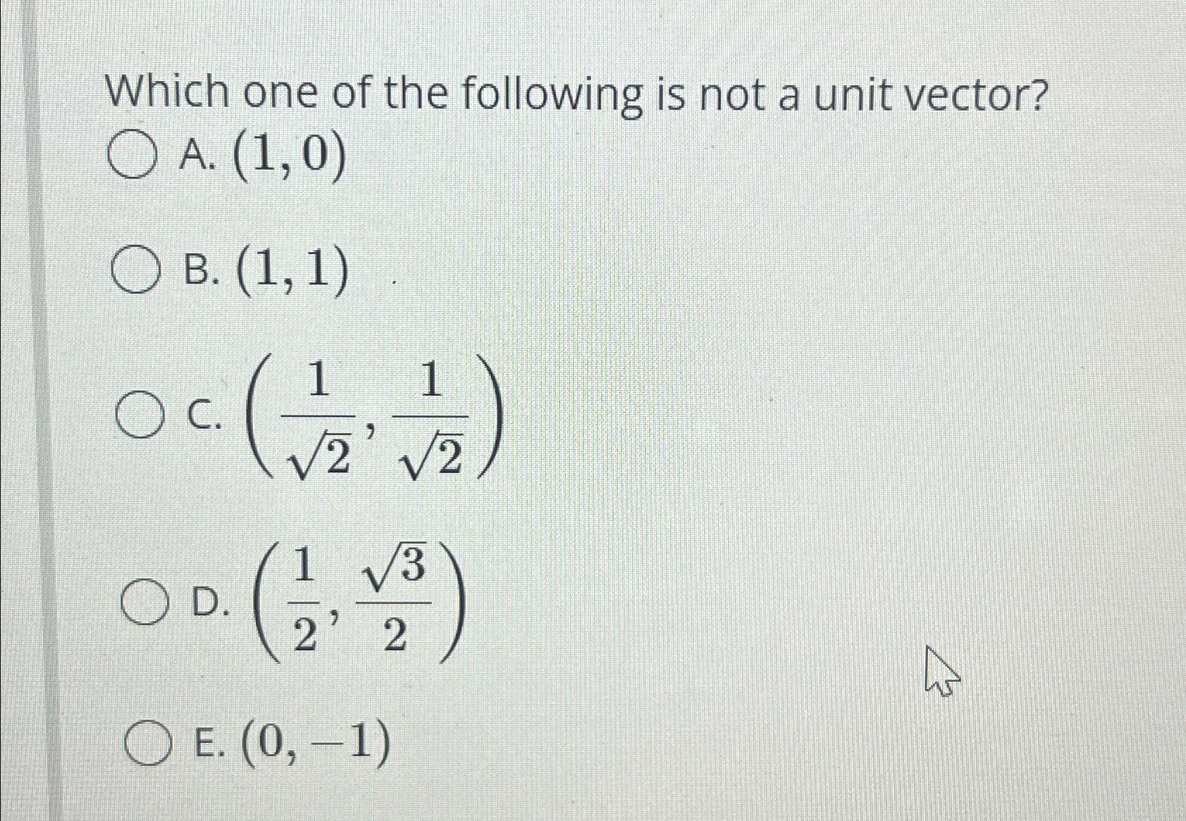 Which one of the following is not a unit | Chegg.com