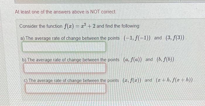 Solved im really stuck with b and c - i know a is 2 but i | Chegg.com