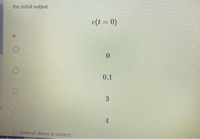 Question 2 (12.5 points) An unit-step input is | Chegg.com