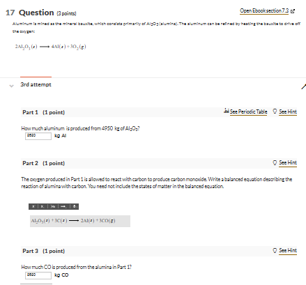 Solved 17 ﻿Question [3poins]the | Chegg.com