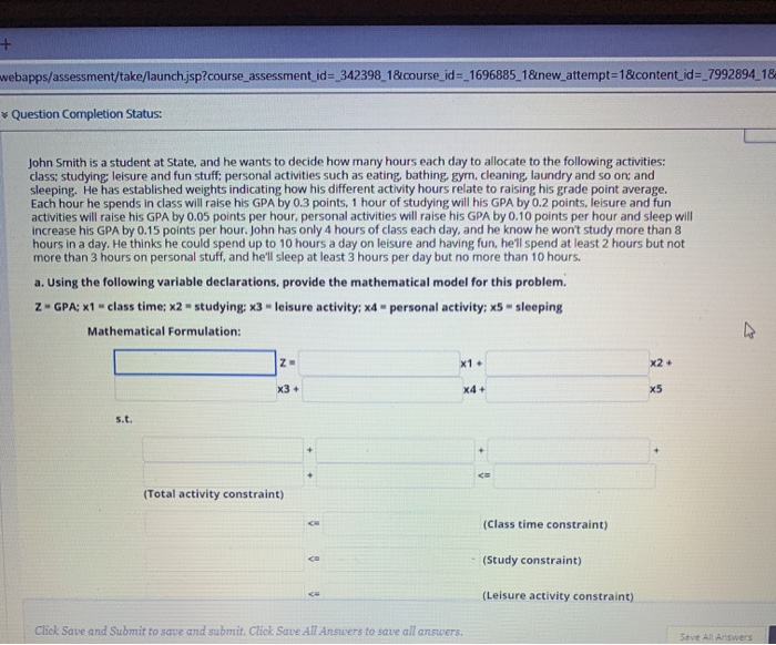 Solved webapps/assessment/take/launch.jsp?course_assessment | Chegg.com
