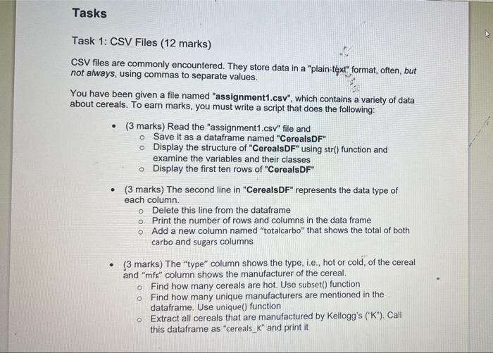 Solved please help me writing R script for these two task.. | Chegg.com Solved please help me writing R script for these two task.. | Chegg.com