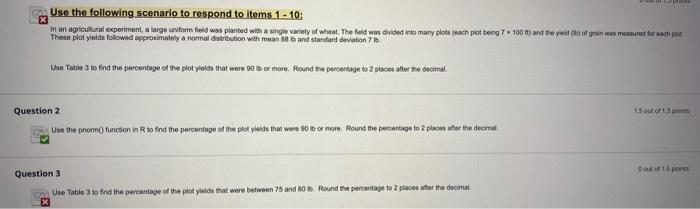 Solved Question 7 Use Tabie 3 to find the probobillty that | Chegg.com
