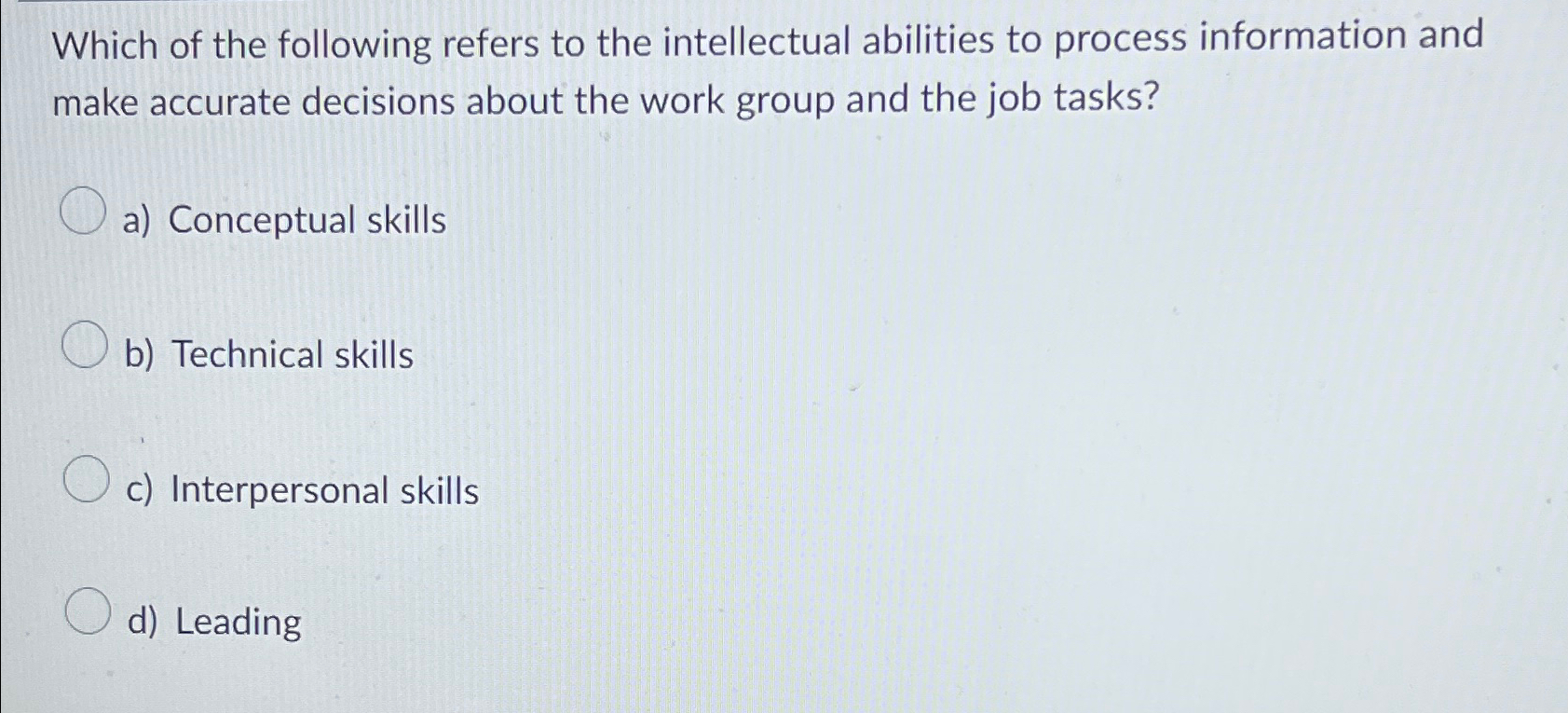 Solved Which of the following refers to the intellectual | Chegg.com