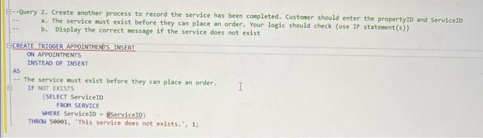 Solved Here is my SQL code thus far. I am quite confused in | Chegg.com