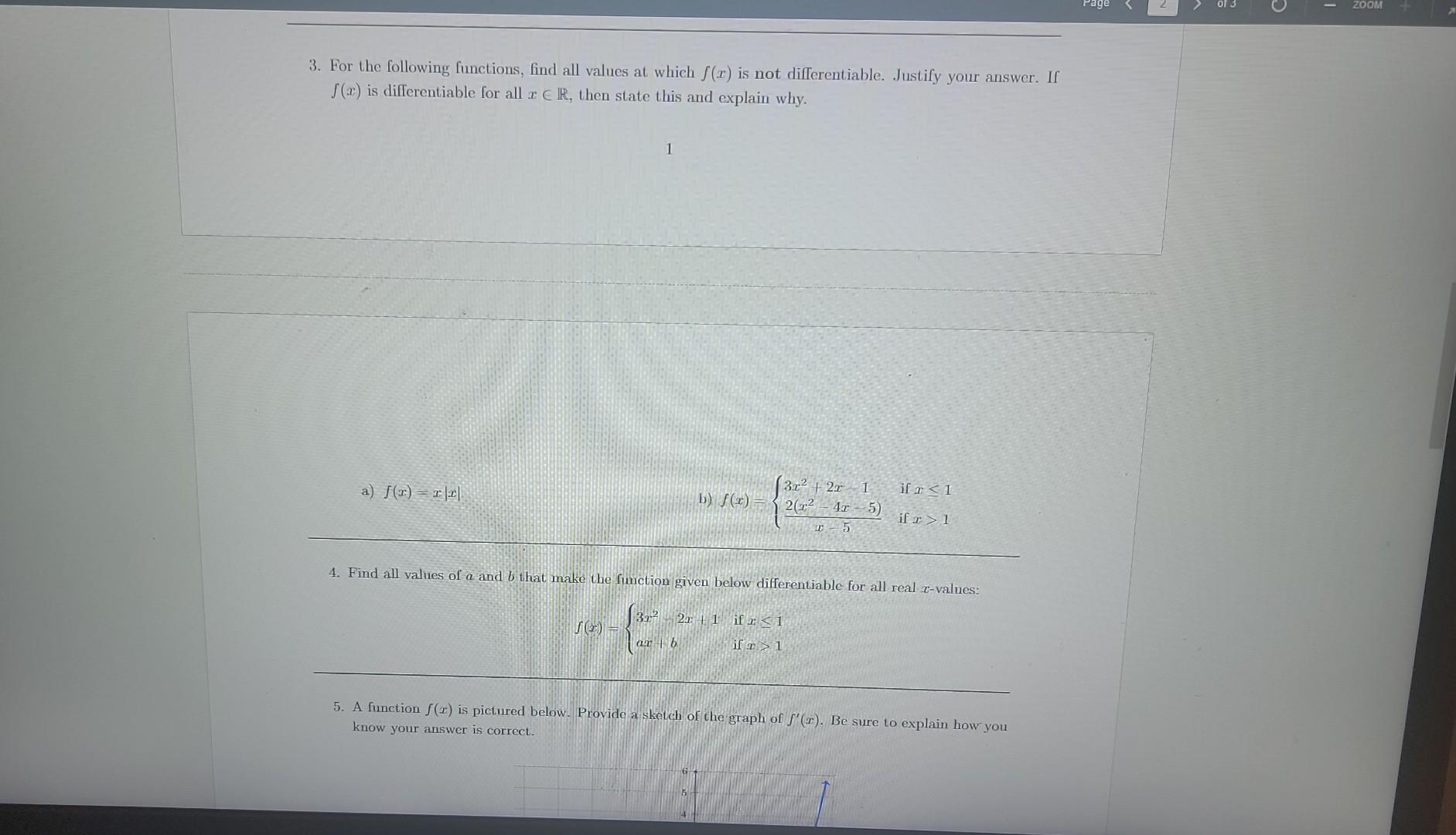 Solved 1. Use the limit definition to calculate derivatives | Chegg.com
