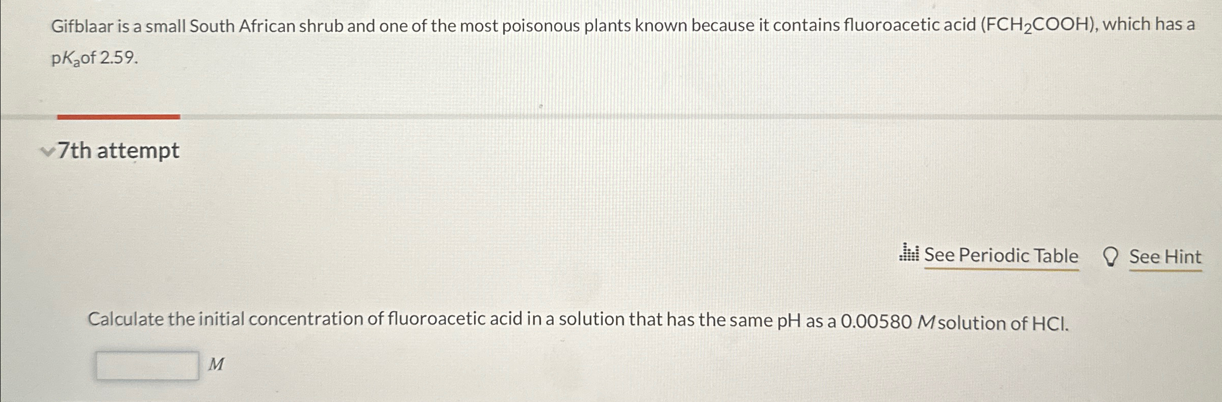 Solved Gifblaar is a small South African shrub and one of | Chegg.com