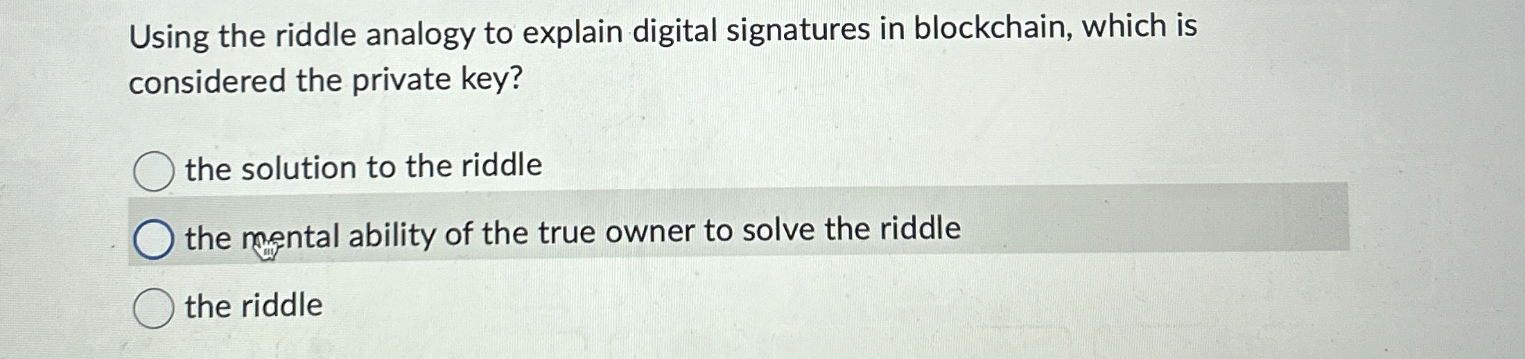 Solved Using the riddle analogy to explain digital | Chegg.com