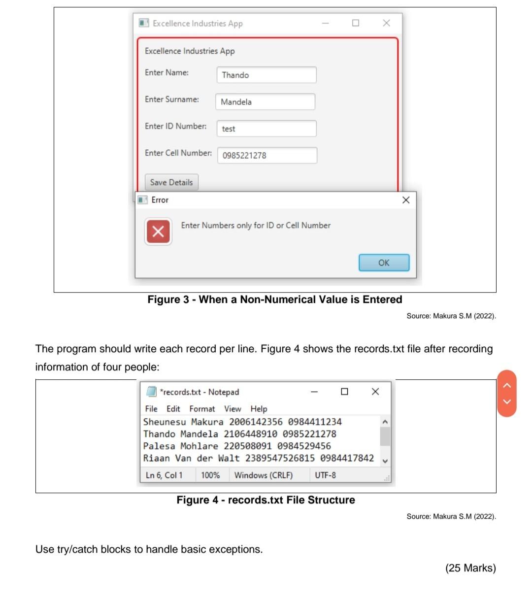 Solved Question 4 Develop a JavaFX application in NetBeans | Chegg.com