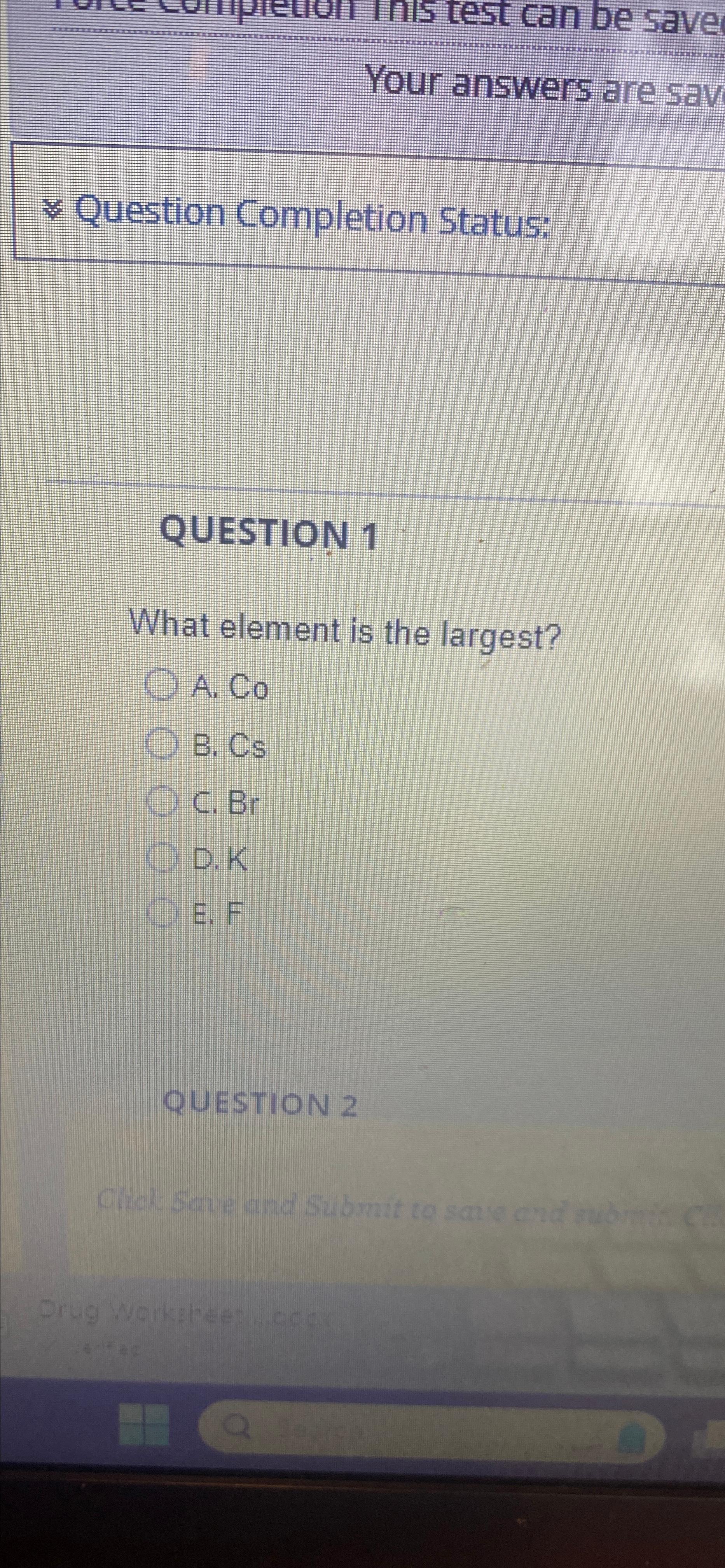 Solved Your answers are savQuestion Completion | Chegg.com