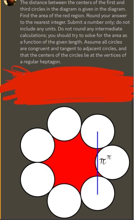 Solved The distance between the centers of the first and | Chegg.com