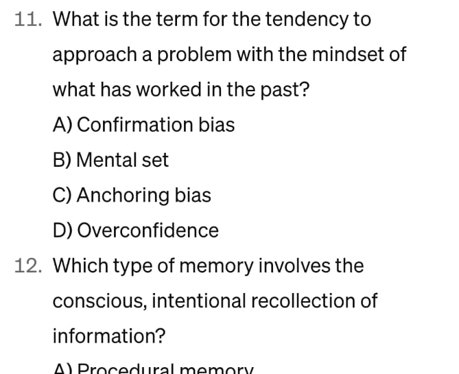 Solved What is the term for the tendency to approach a | Chegg.com