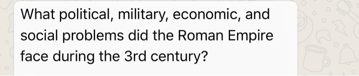 Solved What political, military, economic, and social | Chegg.com