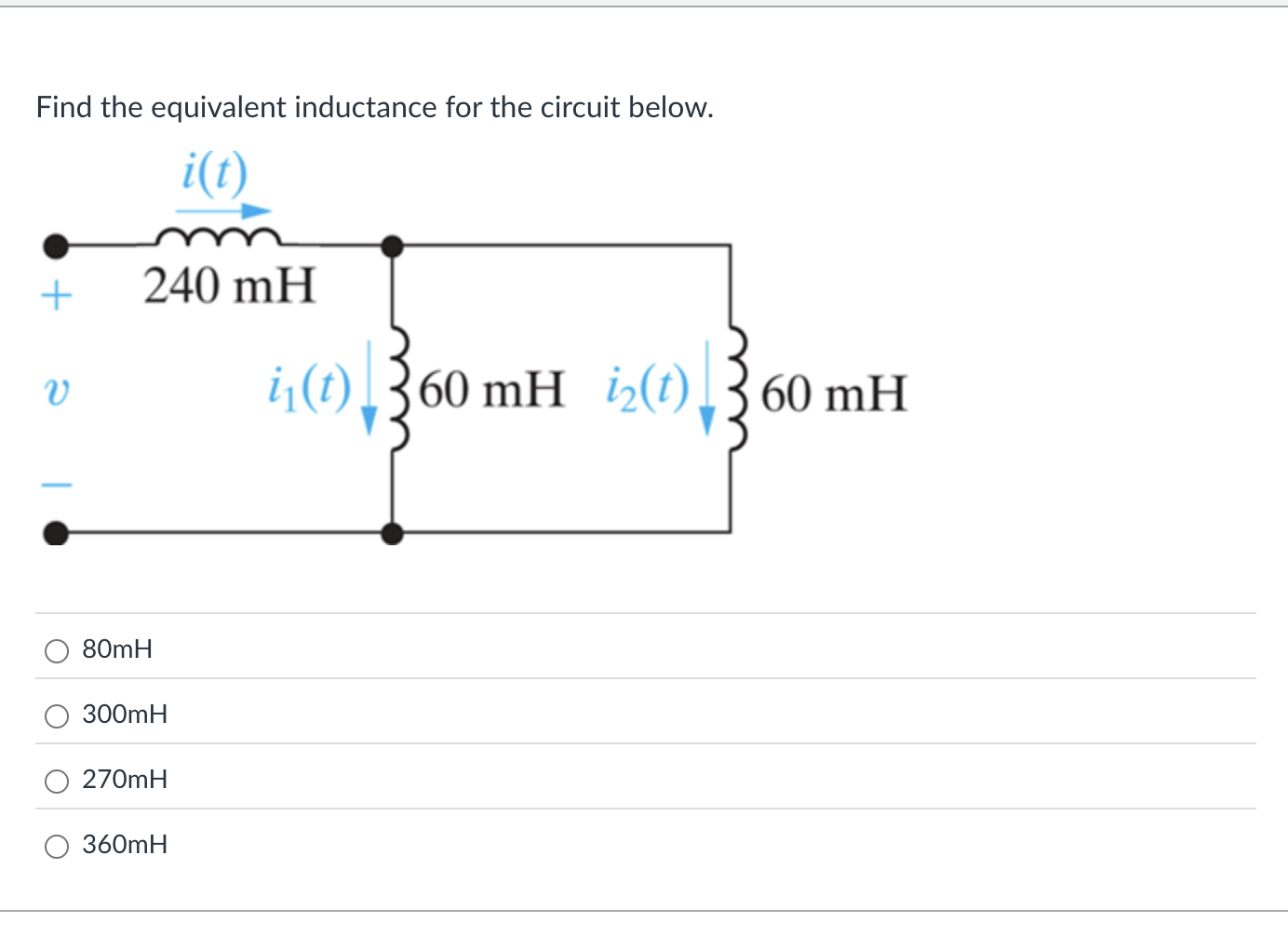 Solved Find the equivalent inductance for the circuit below. | Chegg.com