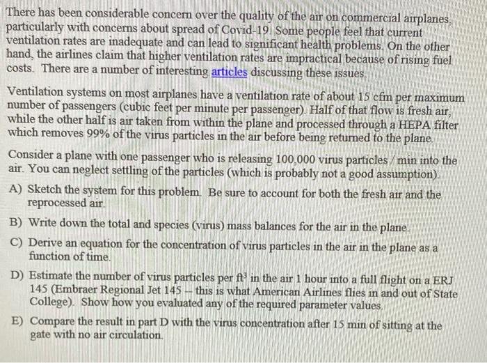 Solved There has been considerable concern over the quality | Chegg.com