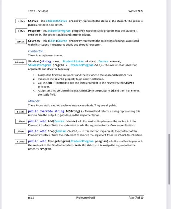 Solved StudentApp A high-level view of an application is | Chegg.com