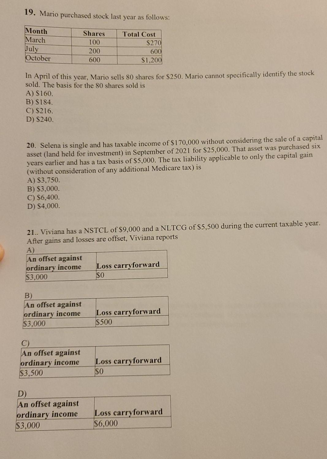 Solved please explain the answers | Chegg.com