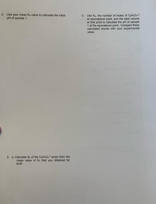 Solved Post-Laboratory Questions: 1. a. Using the graph(s), | Chegg.com