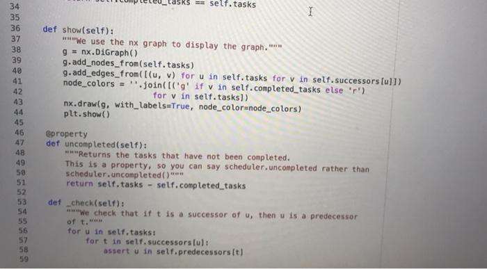 Please code in Python where it say "Your Code Here" | Chegg.com