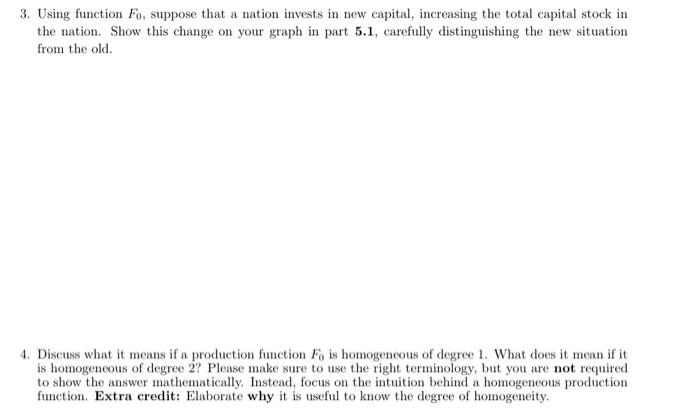 The aggregate production function creates an | Chegg.com