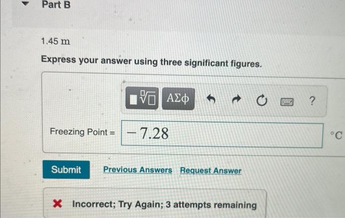 Solved Express your answer using three significant figures. | Chegg.com