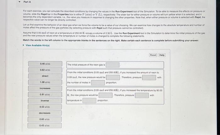 Solved For each exercise, you can simulate the described | Chegg.com