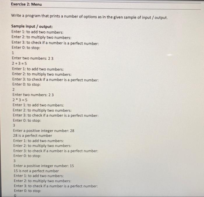 Solved Exercise 1: Squared and cubed random numbers Write a | Chegg.com