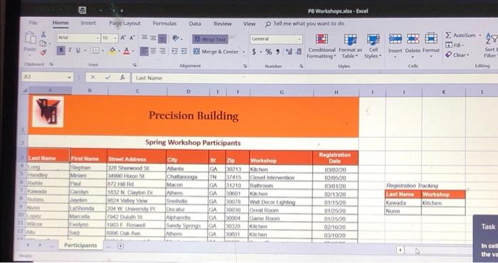 Solved Task Instructions Х In cell K9, enter a formula using | Chegg.com