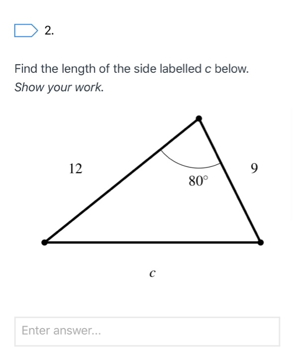 Solved Find the indicated side lengths in the triangles | Chegg.com