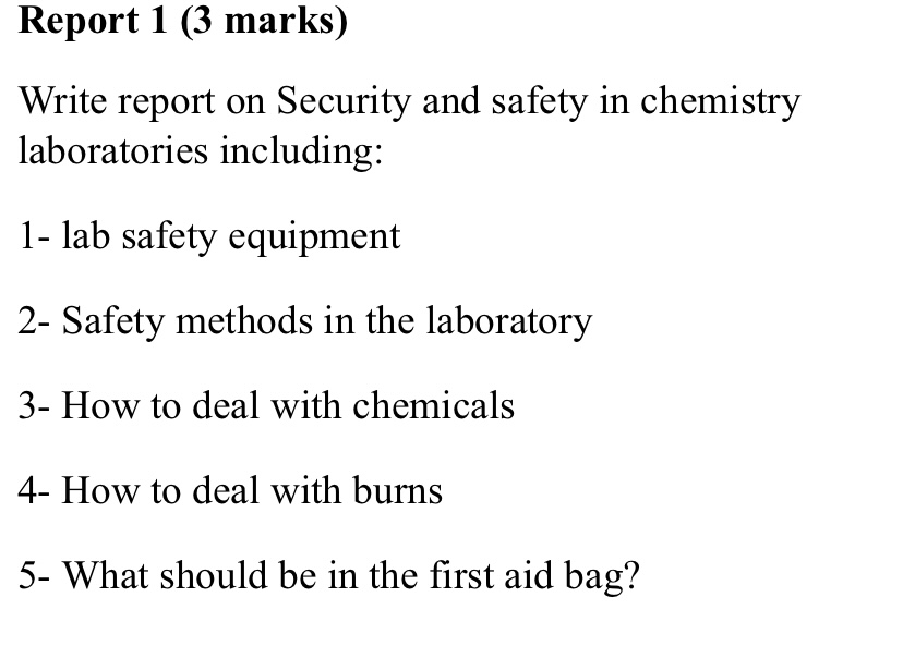 Solved Report 1 (3 marks)Write report on Security and | Chegg.com Solved Report 1 (3 marks)Write report on Security and | Chegg.com