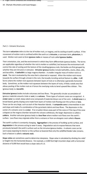 Block DayramPart 1 - Activiny 1 Using the Earth | Chegg.com