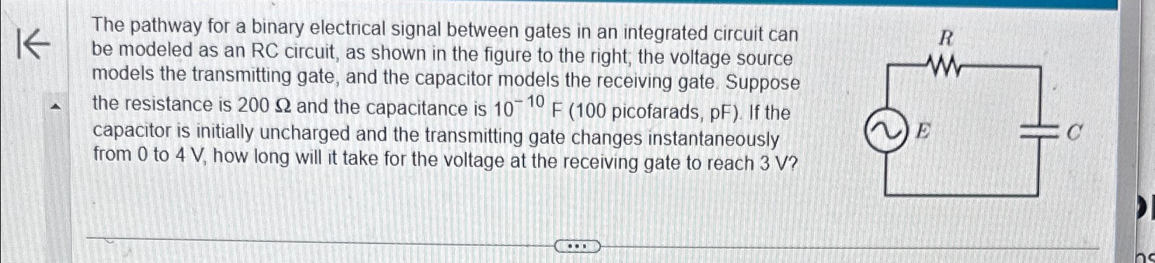 Solved The pathway for a binary electrical signal between | Chegg.com