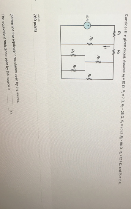 Solved ww w ww Consider the given circuit. Assume R 10 0, R2 | Chegg.com