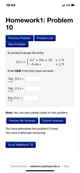 Solved Homework1: Problem 10Homework1: Problem (5 points) | Chegg.com