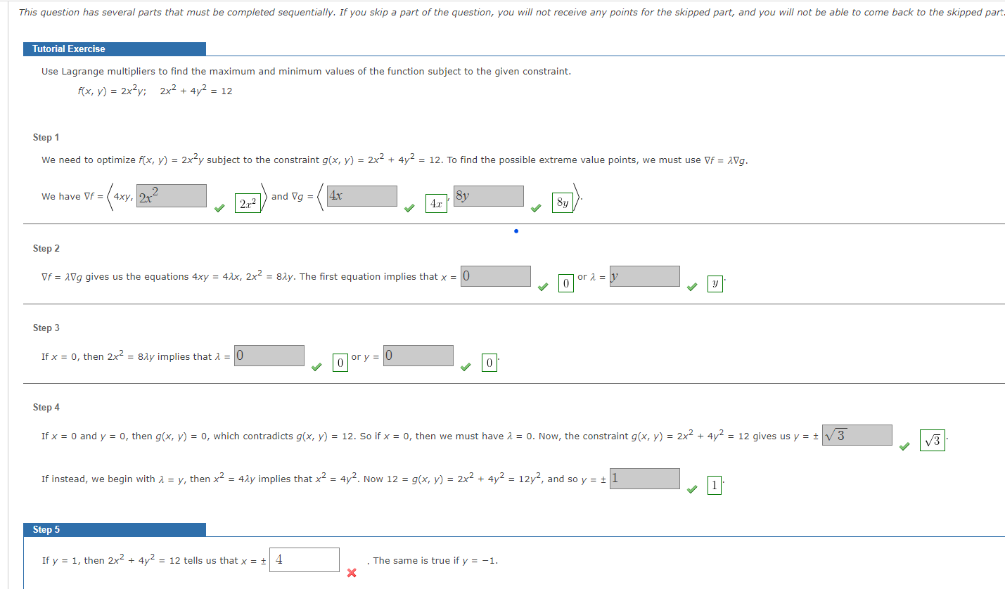 Solved Tutorial Exerciseuse Lagrange Multipliers To Find The