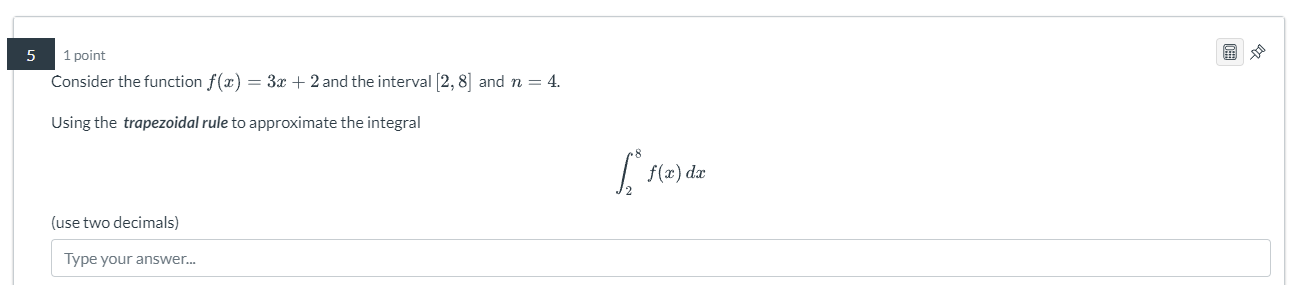 Solved Consider the function f(x)=3x+2 ﻿and the interval 2,8 | Chegg.com