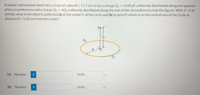 Solved Current Attempt in Progress An infinite nonconducting | Chegg.com