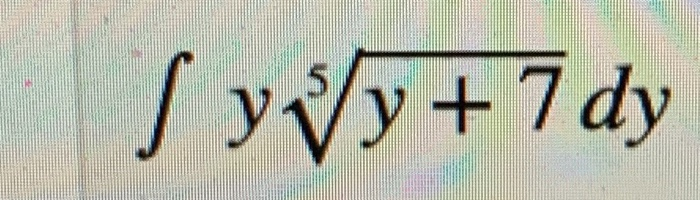 Solved | yyy + 7 dy | Chegg.com