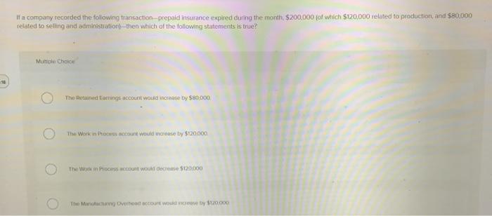 Solved ll the raw materials inventory balance increased by | Chegg.com