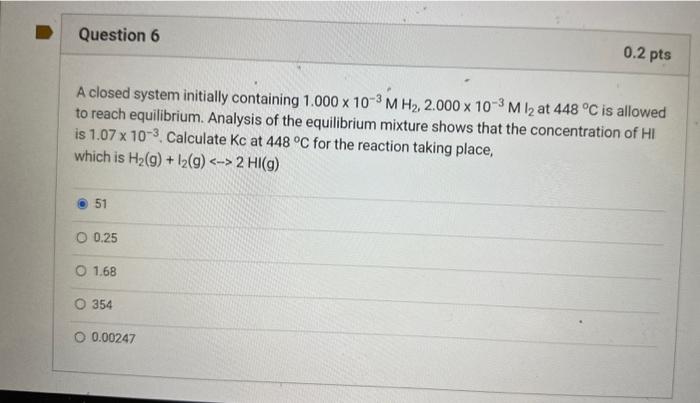 Solved A closed system initially containing | Chegg.com