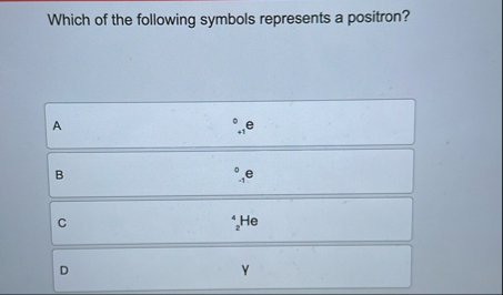 Solved Which of the following symbols represents a | Chegg.com