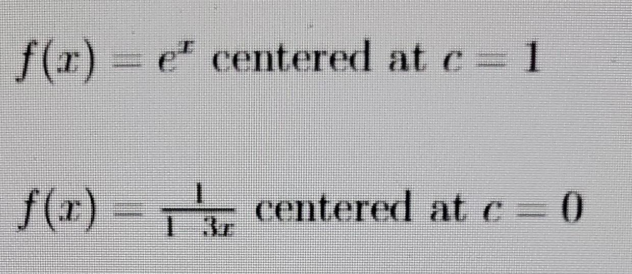 Solved Use the elementary power series lists from section 10 | Chegg.com
