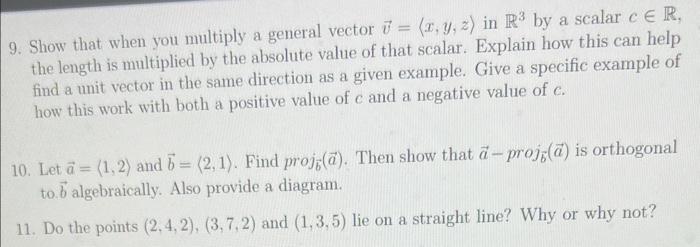 Solved 9. Show that when you multiply a general vector | Chegg.com
