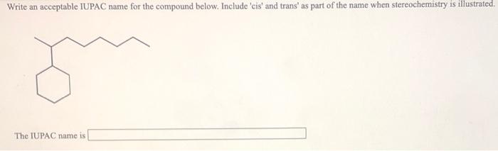 Solved Draw a structural formula for | Chegg.com