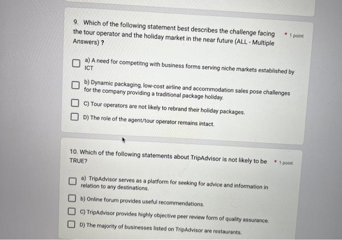 Solved week 9-16Please answer 1 to 10 Quetion as soon as | Chegg.com