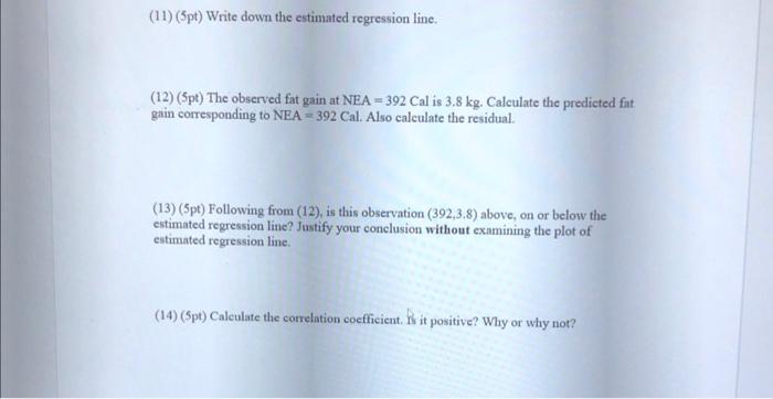 Solved Question 3. Refer to "Example: Does fidgeting keep | Chegg.com