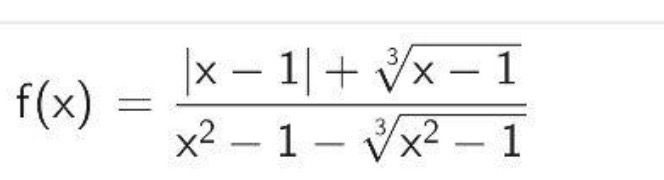 Solved f(x)=|x-1|+x-13x2-1-x2-13 ﻿ find the limit of f(x) | Chegg.com