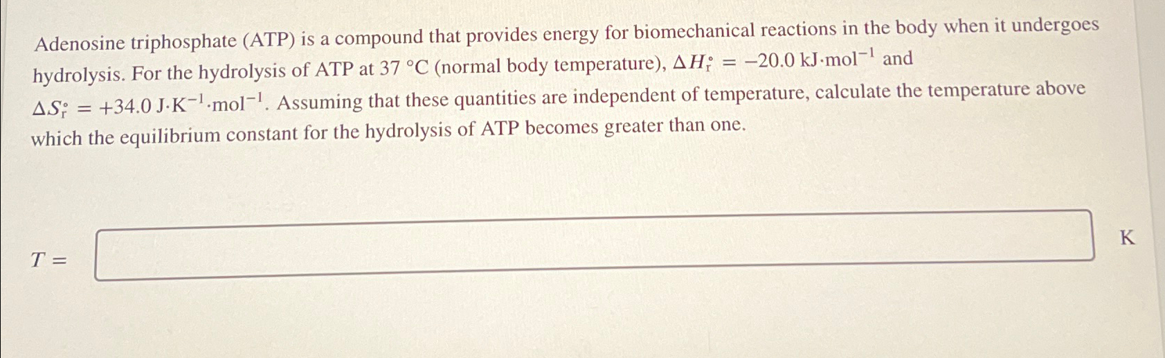 Adenosine triphosphate (ATP) ﻿is a compound that | Chegg.com